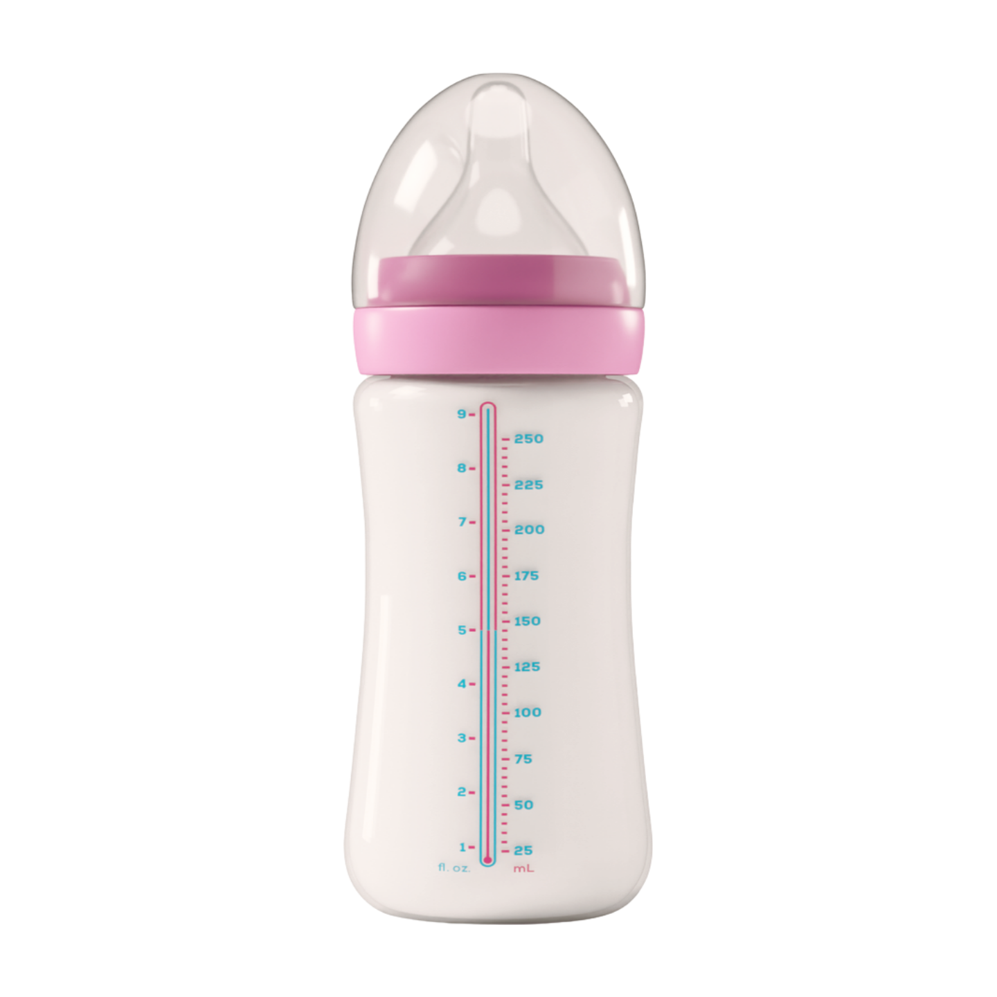 Lil Sippers Color Changing Baby Bottle- 3 Pack 9 oz.